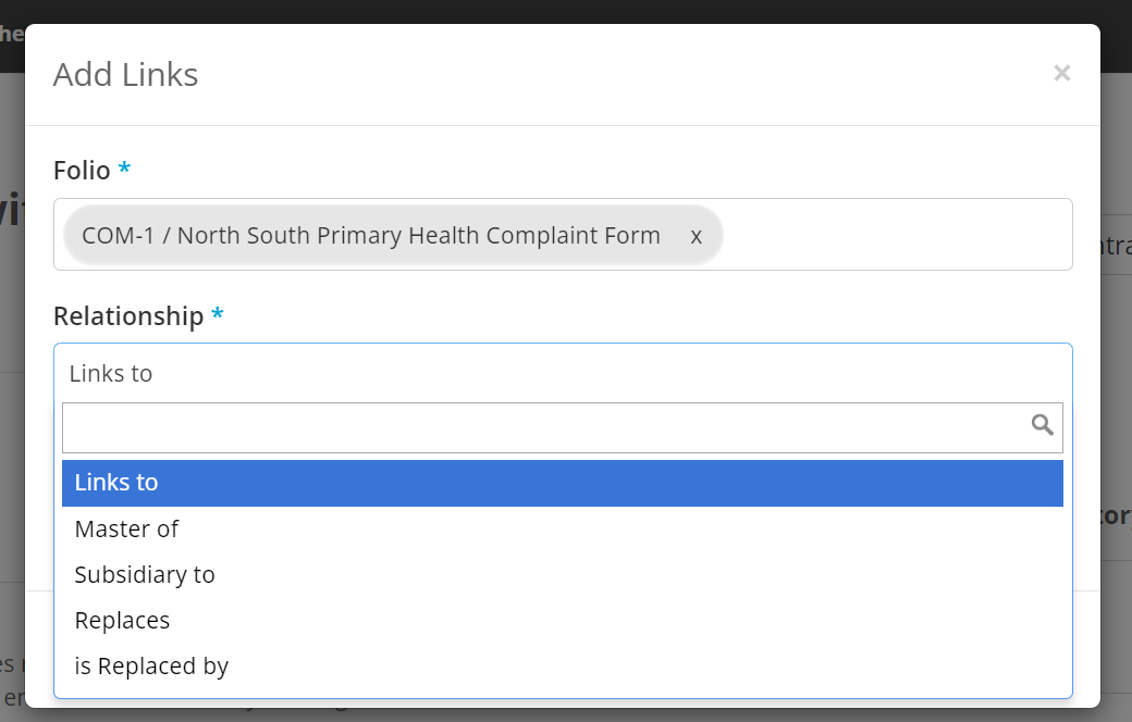 How do I link Folios? – Folio Help Centre