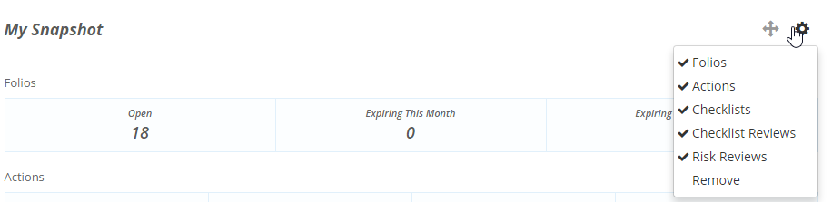 Home Dashboard – Folio Help Centre