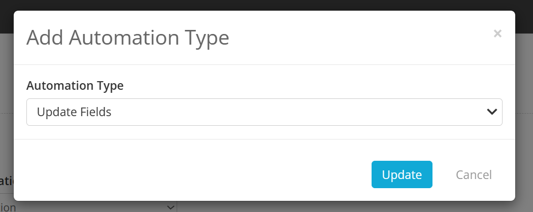 Updating fields with Automations – Folio Help Centre