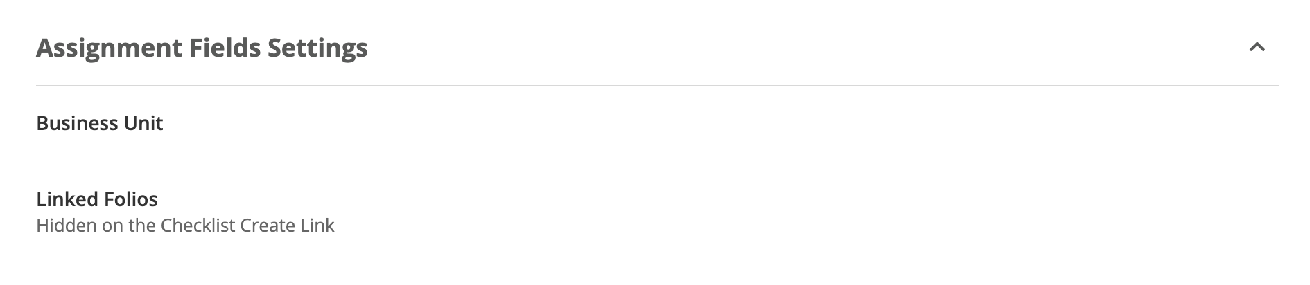 Checklist Create Link – Folio Help Centre