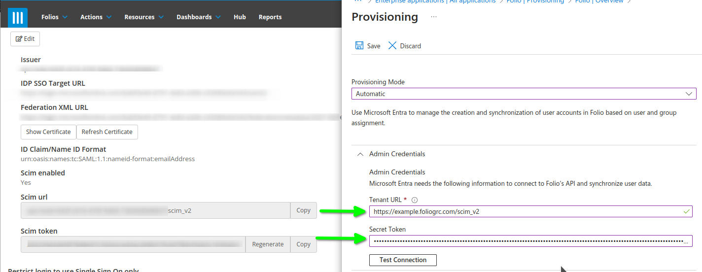Microsoft Entra ID (formerly Azure Active Directory) based User Provisioning – Folio Help Centre