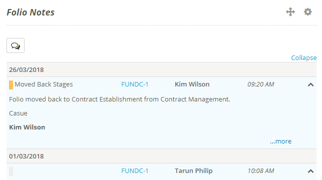 Home Dashboard – Folio Help Centre