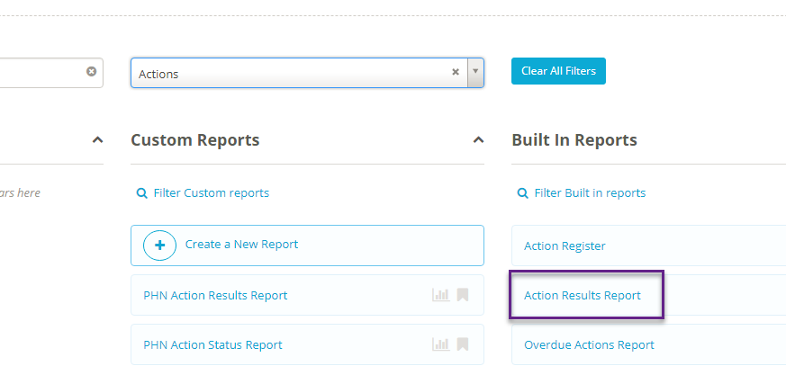 How do I make an Action Results Report? – Folio Help Centre