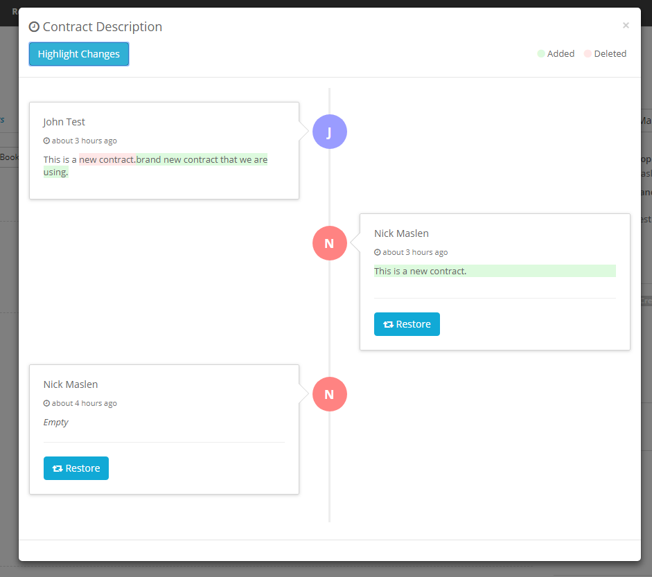 View Changes for Folios & Drafts – Folio Help Centre
