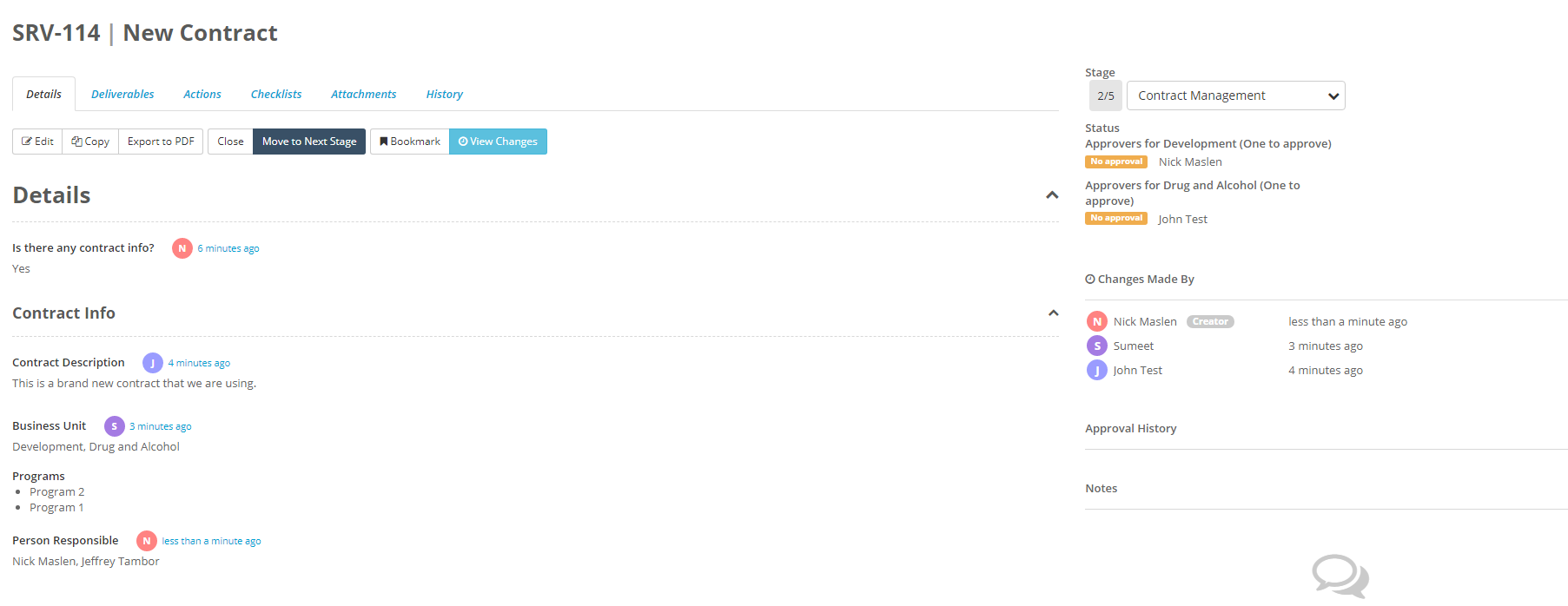 View Changes for Folios & Drafts – Folio Help Centre