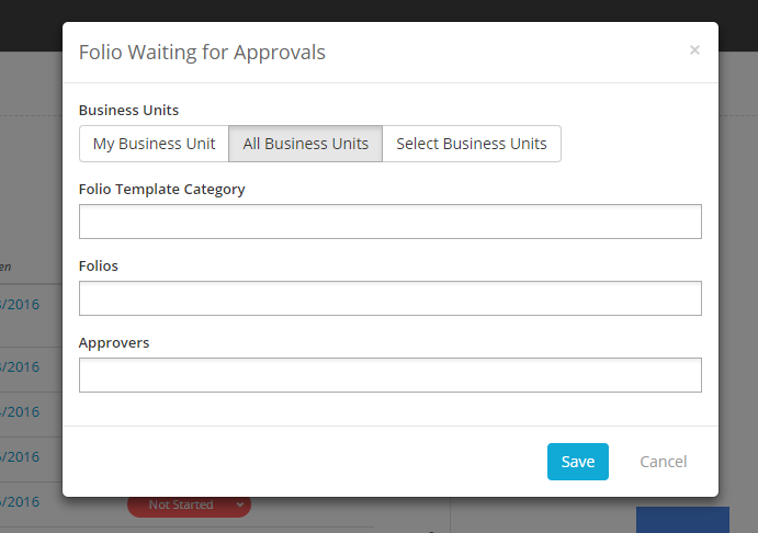 Home Dashboard – Folio Help Centre