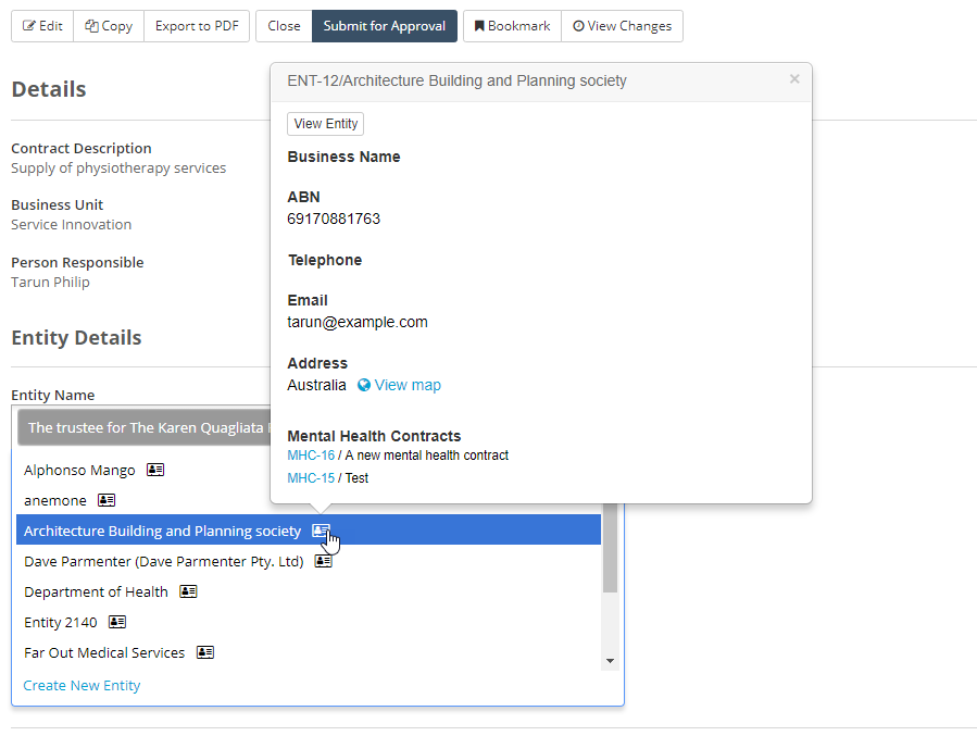 How do I set up and use the Entity Preview Cards? – Folio Help Centre