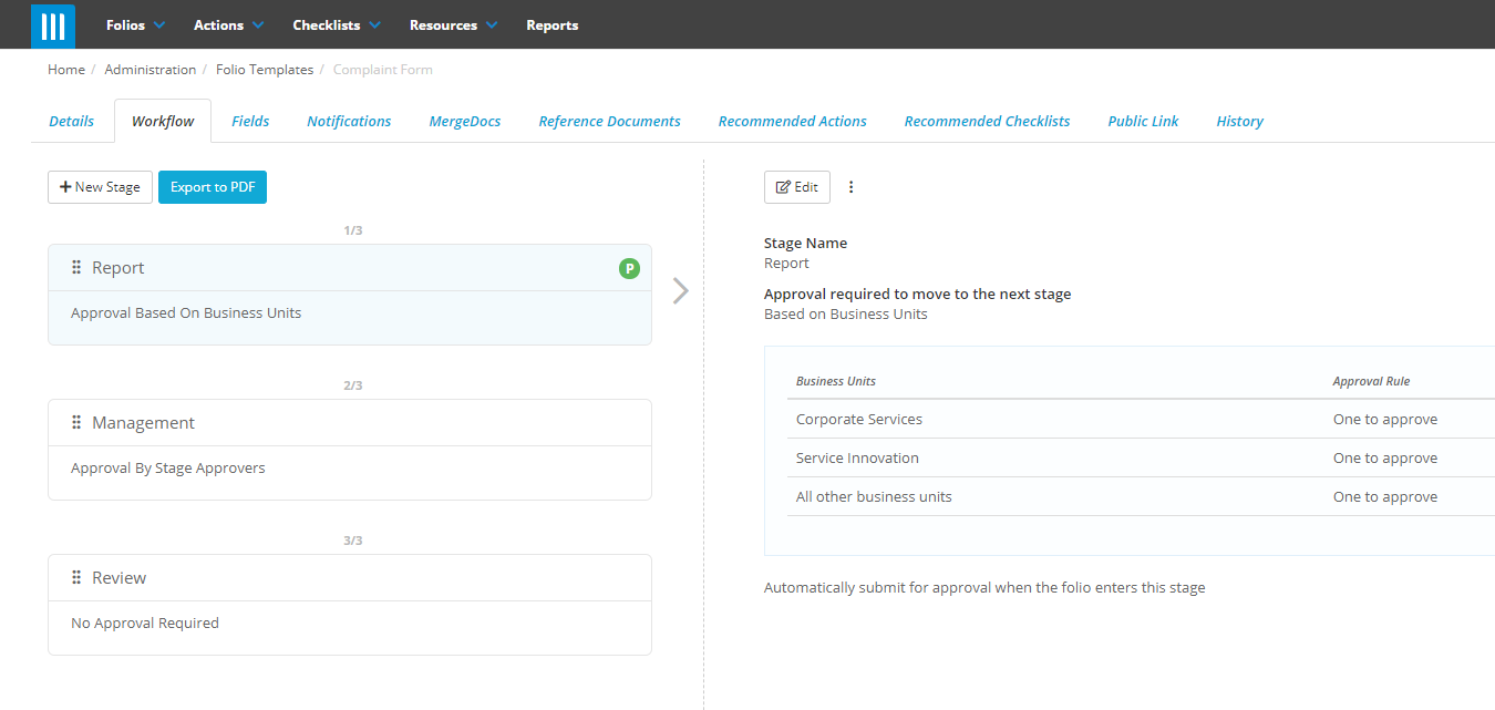 Folio Workflow – Folio Help Centre
