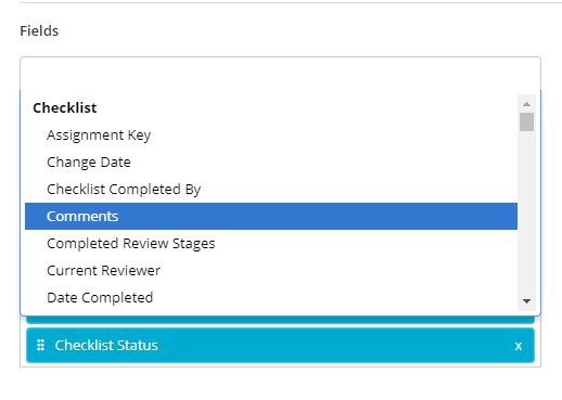 How do I make a Report across multiple Checklists? – Folio Help Centre