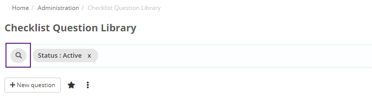 What is the Checklist Question Library? – Folio Help Centre