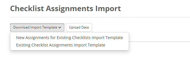 Importing Checklist Assignments – Folio Help Centre