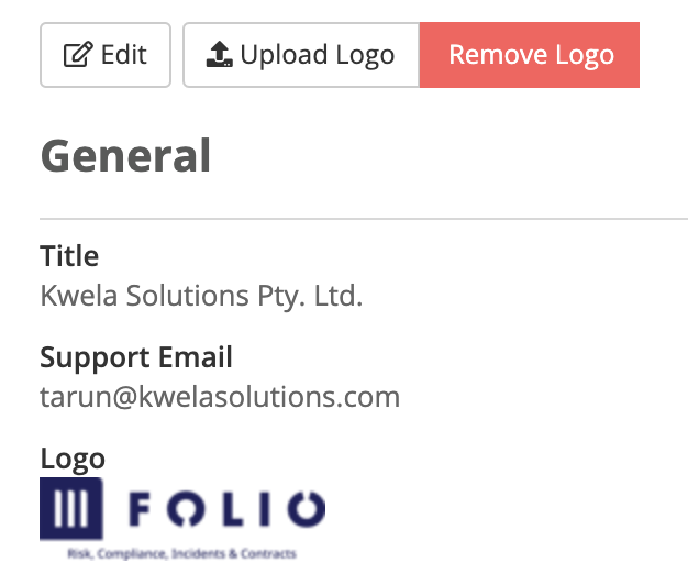 How do I set up my Organisation in Folio? – Folio Help Centre