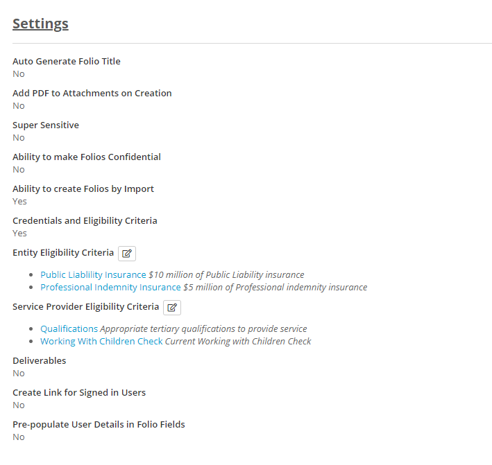 Folio Template Details Section Settings – Folio Help Centre