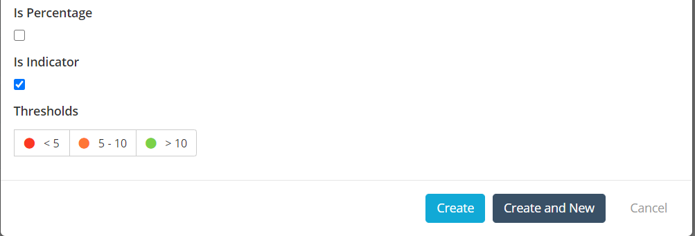 Setting up an Indicator Checklist – Folio Help Centre