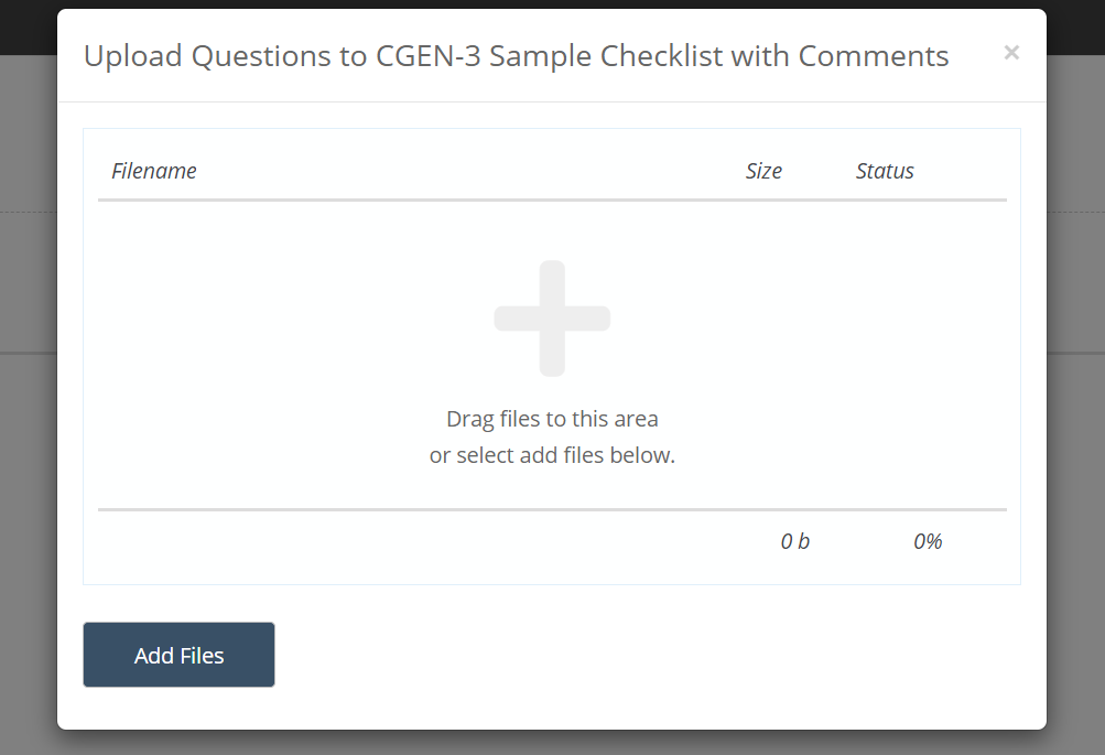 How Do I Import Checklist Indicator Questions Folio Help Centre how-do-i-import-checklist-indicator-questions-folio-help-centre
