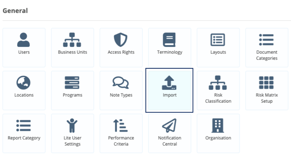 How do i import Checklist Indicator Questions – Folio Help Centre