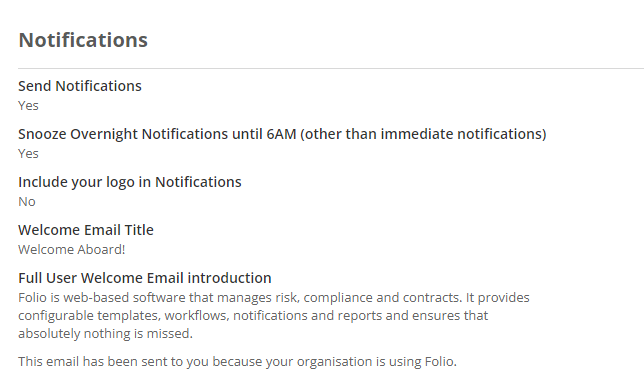Go Live Checklist – Folio Help Centre