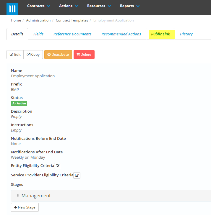 Creating a public link – Folio Help Centre