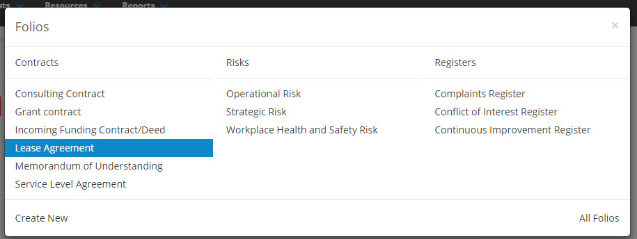 How do I create a new Folio? – Folio Help Centre