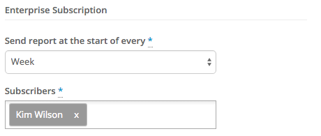 How do I subscribe others to reports? - Enterprise Subscriptions ...