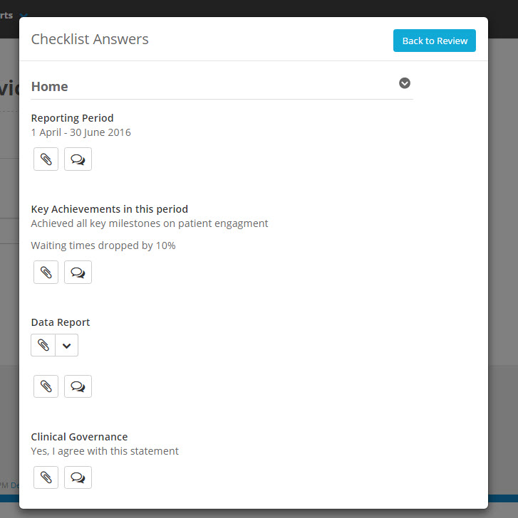 How do I complete a checklist review? – Folio Help Centre
