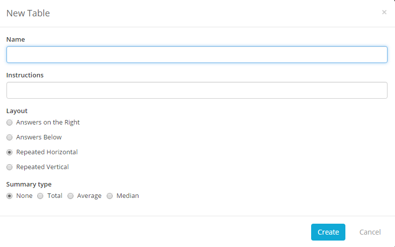 How do I add tables to a checklist? – Folio Help Centre