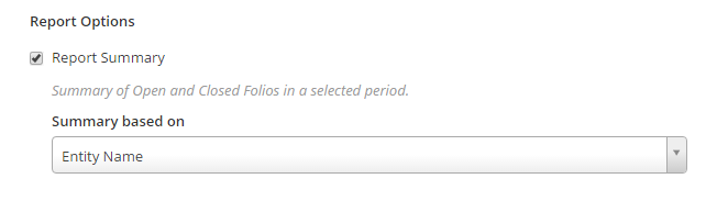 Folio Report Template – Folio Help Centre